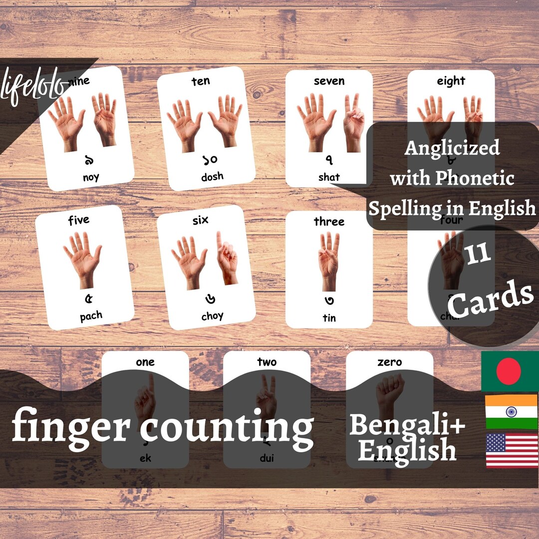 BENGALI Numbers, Counting Flashcards, Learn Bengali, Toddler Games ...