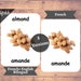 First Foods - FRENCH, 48 French Flash Cards, English Bilingual Cards ...