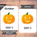 Months of the Year JAPANESE Flash Cards 12 Bilingual Cards - Etsy