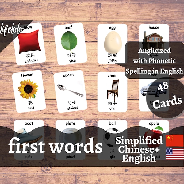 Baby First Word Flash Cards - Etsy