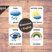 Weather Cards in ROMANIAN | Romanian Flash Cards | English Bilingual ...