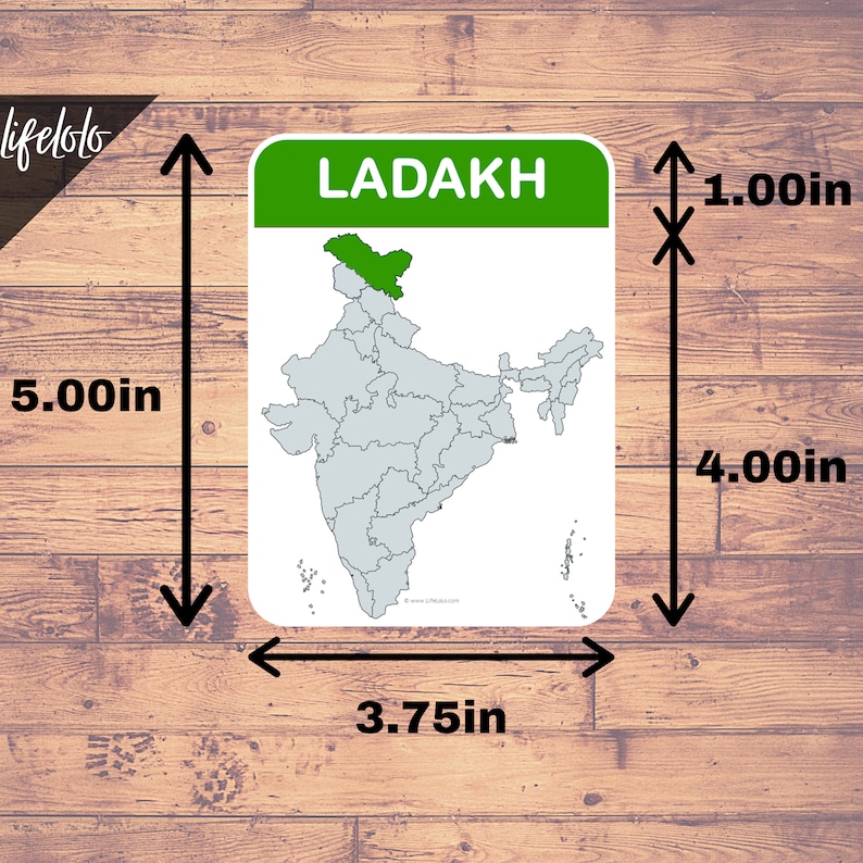 India Map 36 Flash Cards States of India Map of India With - Etsy