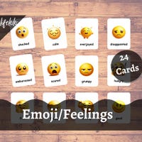FEELINGS FLASHCARDS | Emotions | Picture Cards | Adjectives| Parts of ...