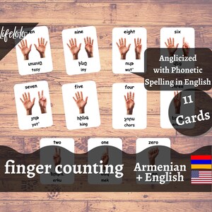 ARMENIAN Numbers, Counting Flashcards, Learn Armenian, Toddler Games ...