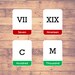 Roman Numerals (30 Cards)- Flashcards | Homeschooling | Math ...