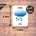 Weather Cards in TELUGU Telugu Flash Cards English - Etsy