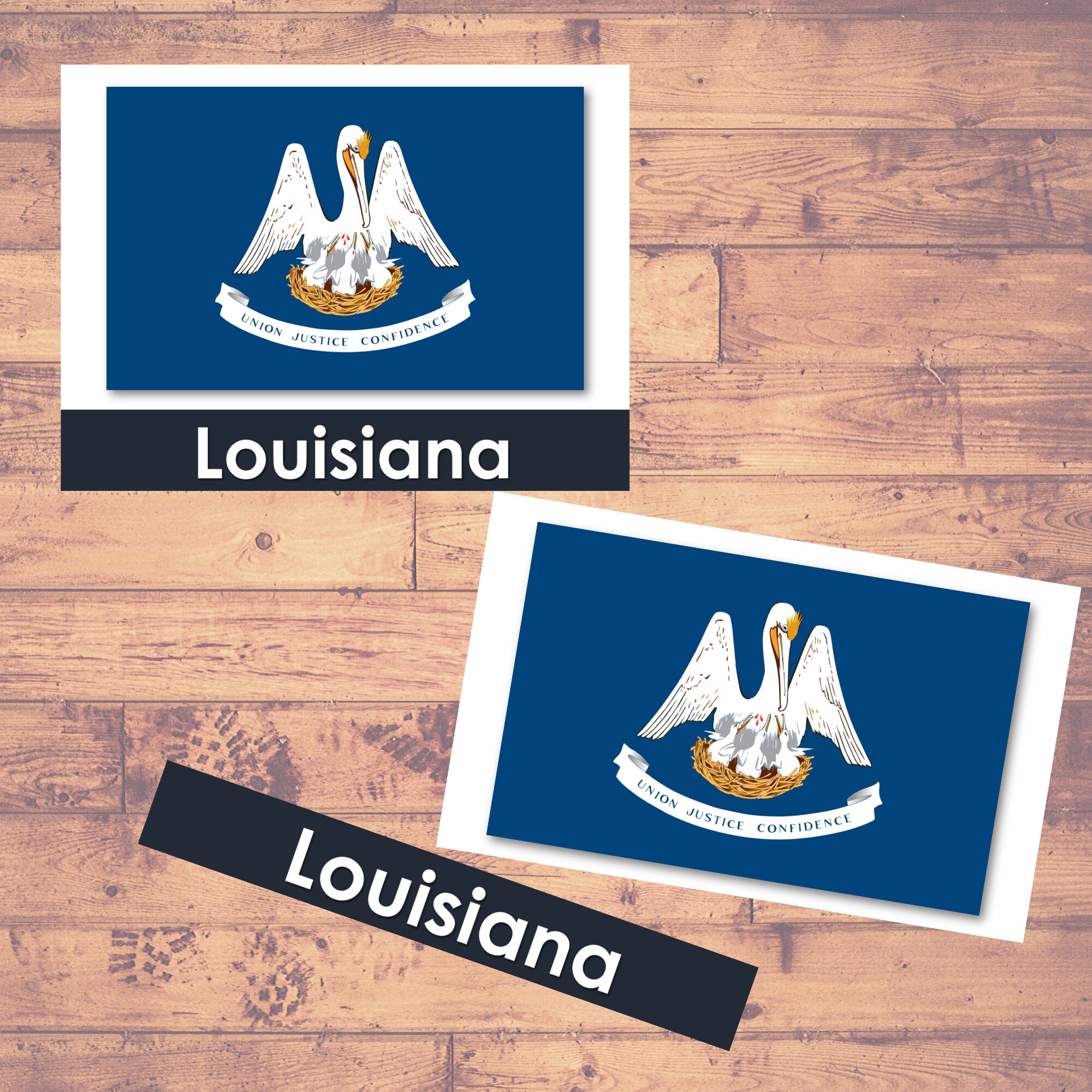 United States Flags, State Flash Cards, Montessori Cards, 3 Part Card ...