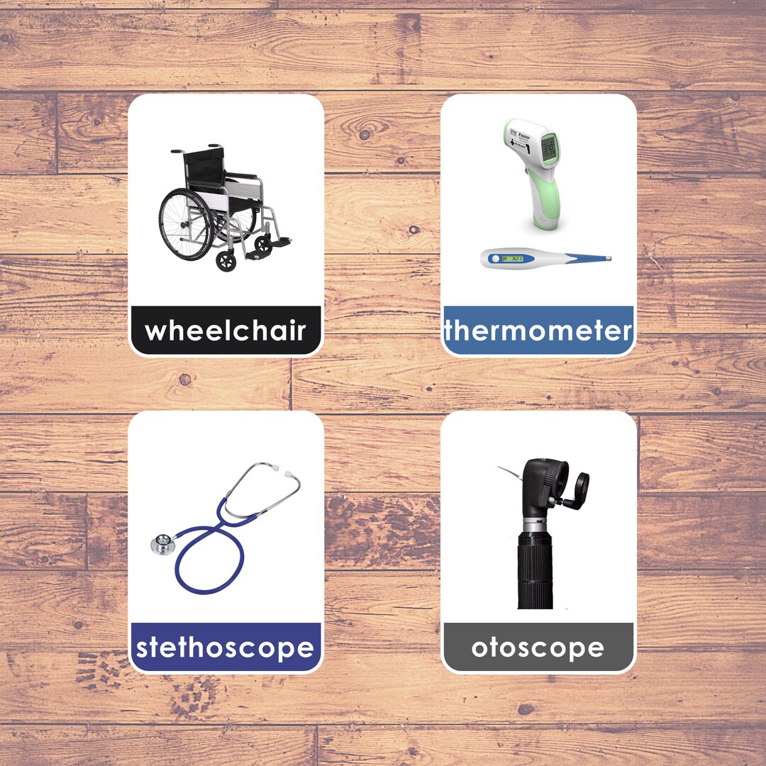 Medical Instruments (36 Cards) - Flashcards | Montessori | EARLY ...