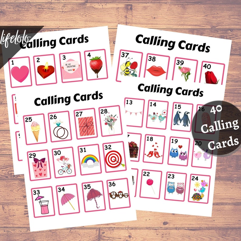 Printable Valentine Bingo Game School Valentine Party Games - Etsy