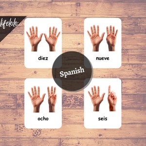 Spanish Numbers, Números En Español, Counting Flashcards, Toddler Games ...