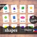 Shapes FILIPINO Flash Cards | English Bilingual Cards | Geometric ...