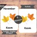 Months of the Year TURKISH Flash Cards, 12 Bilingual Cards, Montessori ...