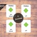Shapes ARABIC Flash Cards | English Bilingual Cards | Geometric Shapes ...
