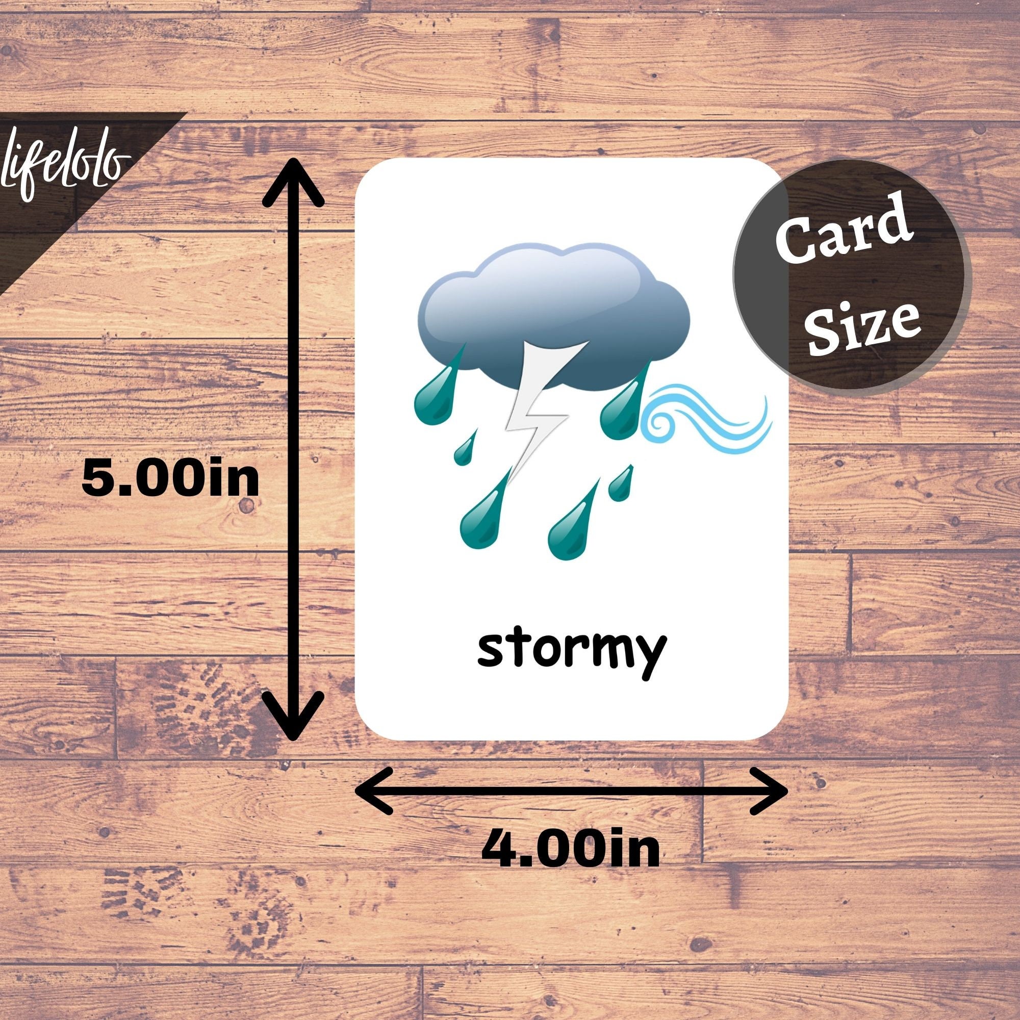 Weather (18 Cards) - Flashcards | Montessori | Homeschooling ...