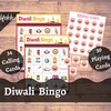 Diwali Bingo Game: 60 Printable Cards (PDF Download), Party Game for ...