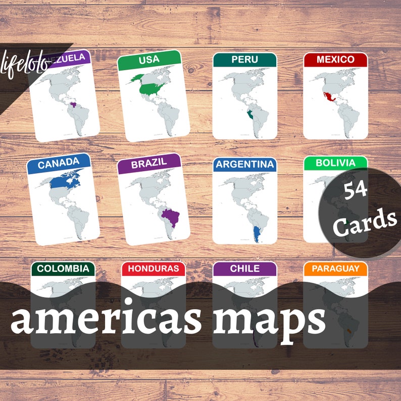 Printed Laminated Cards | Geography | Maps | Flags | Currencies | World ...