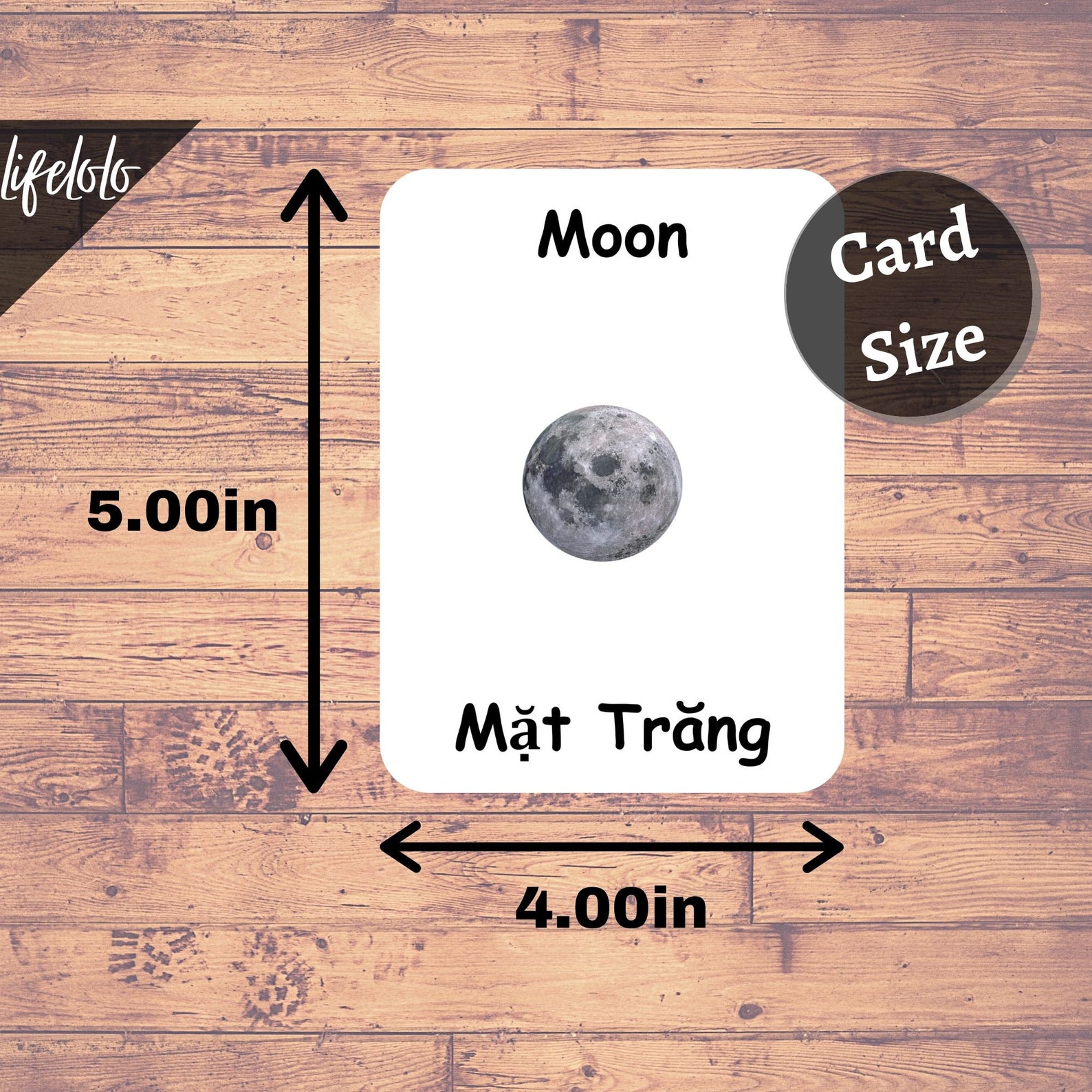 Solar System - VIETNAMESE Flash Cards | Montessori Cards | Vietnamese ...