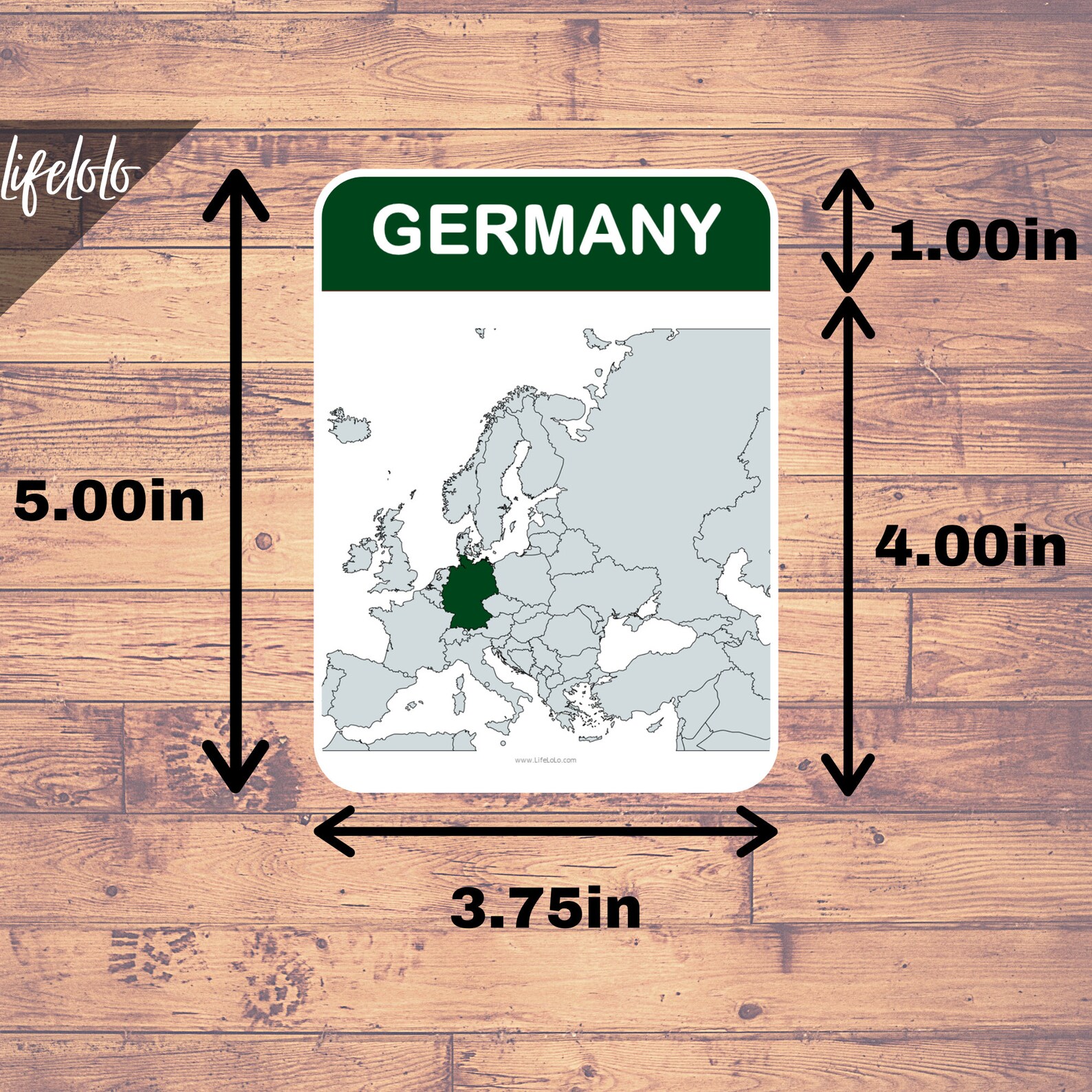 EUROPE Maps Flash Cards, 54 Nomenclature Cards, Montessori Materials ...