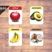 FRUITS real Pictures 45 Flash Cards Montessori Materials - Etsy