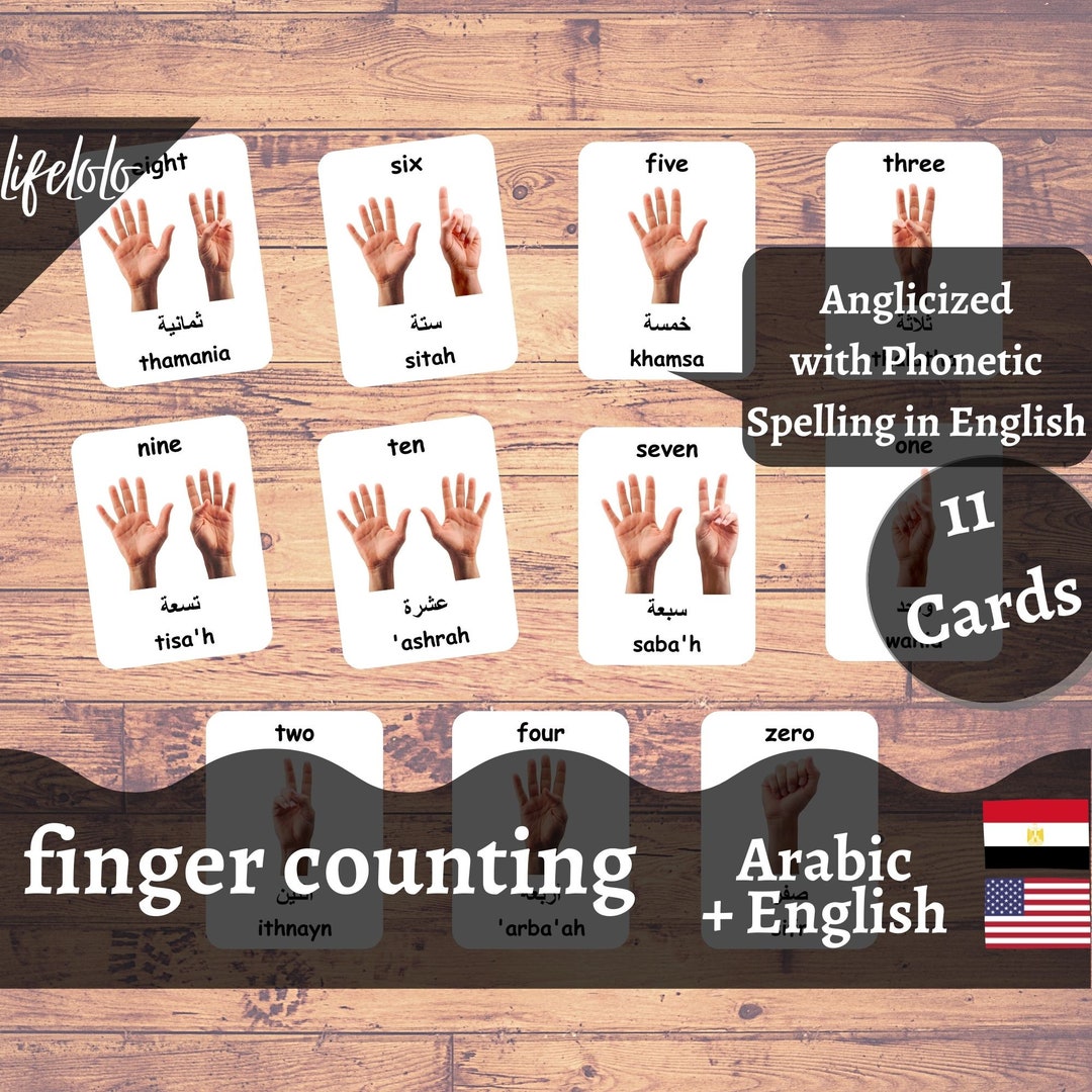 ARABIC Numbers, Counting Flashcards, Learn Arabic, Toddler Games ...