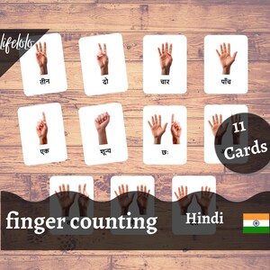 HINDI Numbers, Counting Flashcards, Learn Hindi, Toddler Games ...