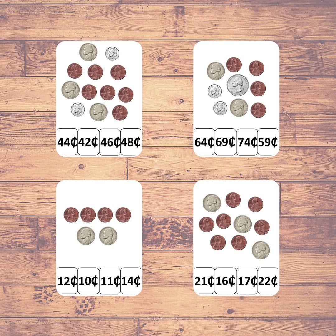 Counting Coins - Flashcards | Homeschooling | Math | Educational ...