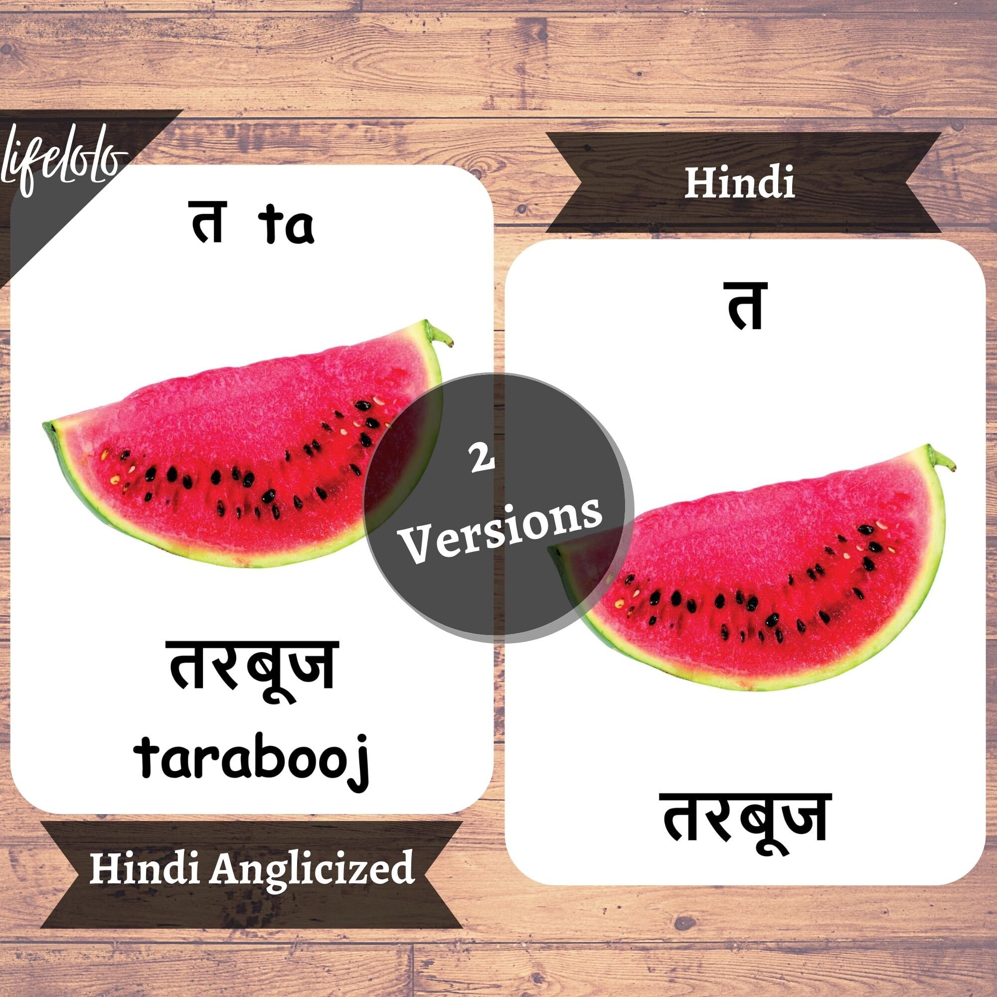 Buy Hindi Alphabets Flash Cards With English Pronunciation ...