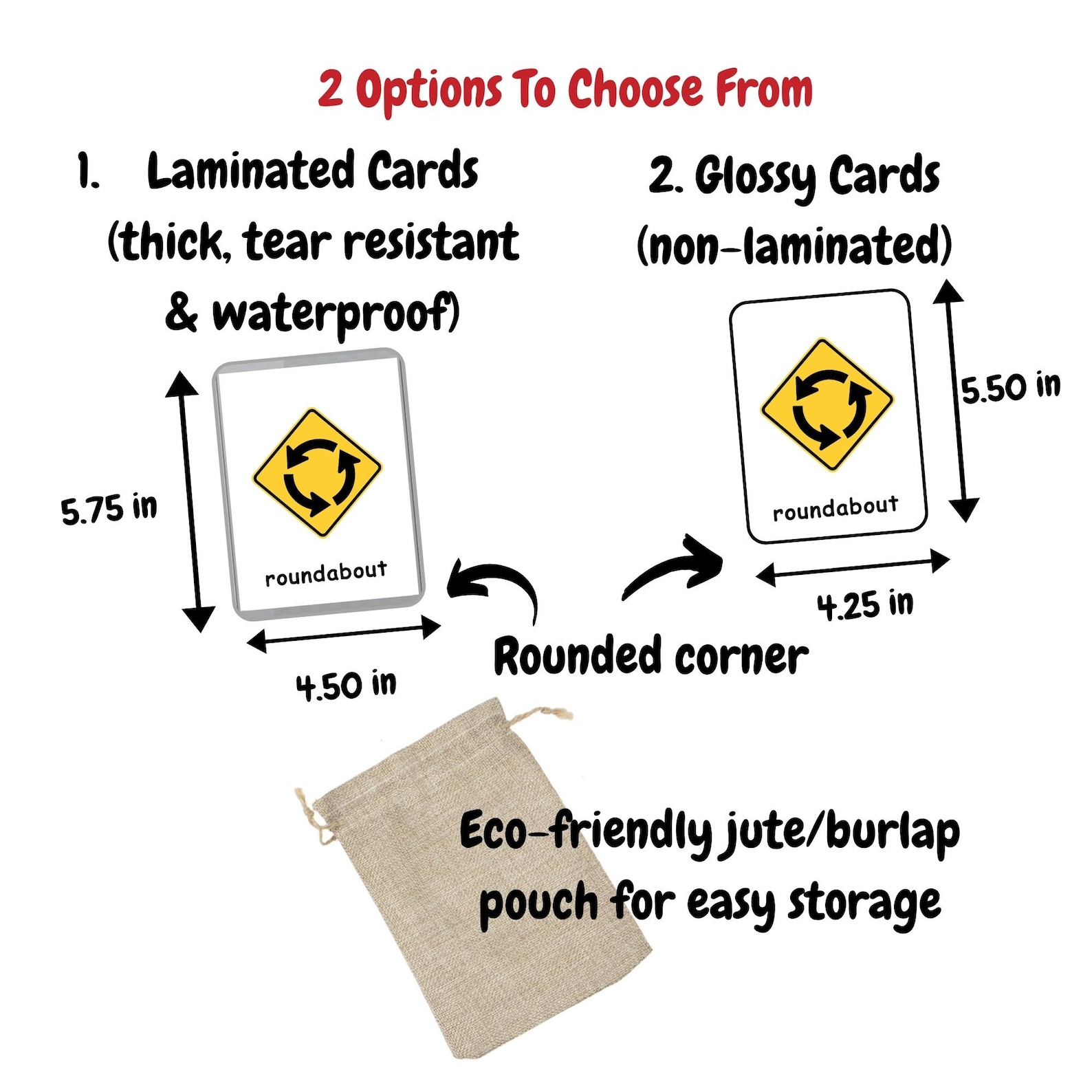 USA Traffic Signs, Road Signs Test Flash Cards, DMV Permit Practice ...
