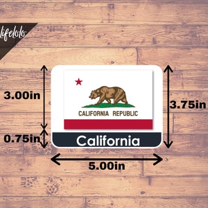 United States Flags, State Flash Cards, Montessori Cards, 3 Part Card ...