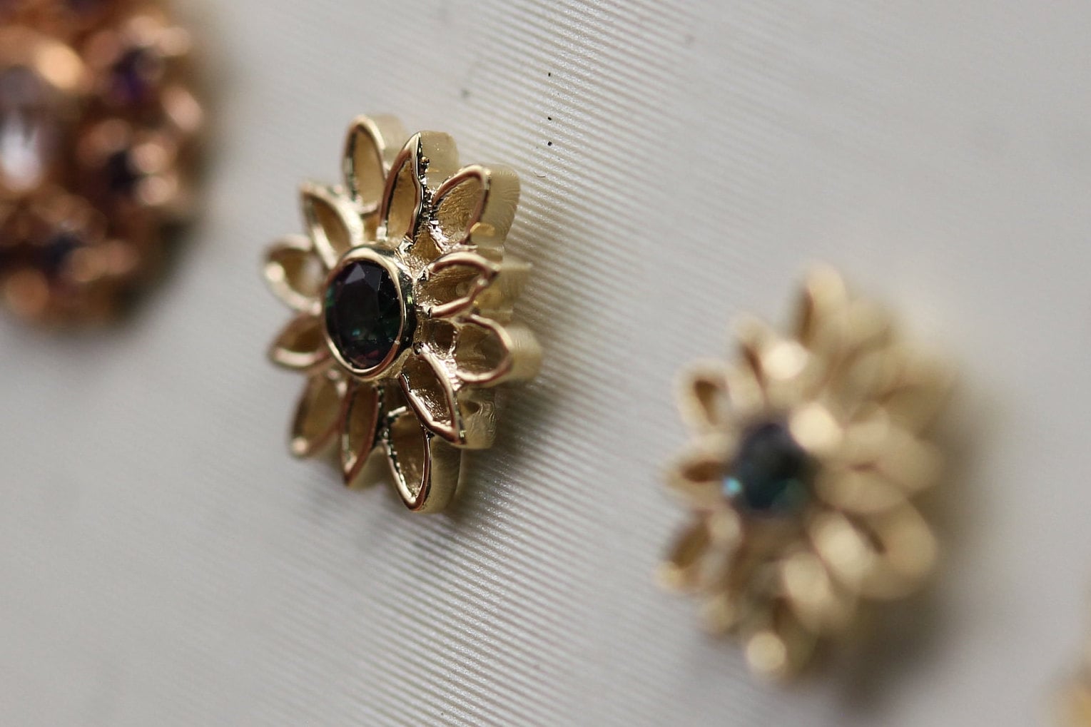 BVLA Yellow Gold Threaded Marisol With Mystic Topaz - Etsy