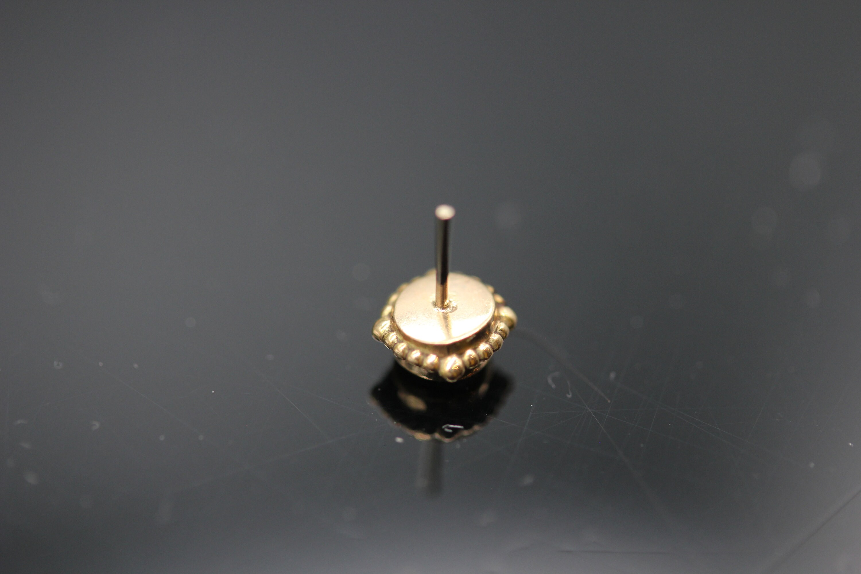 3mm Diamond and Beaded Detail Push Pin Compatible With - Etsy