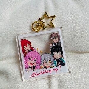 Honkai Star Rail Astral Express Polaroid Charm Keychains - Etsy