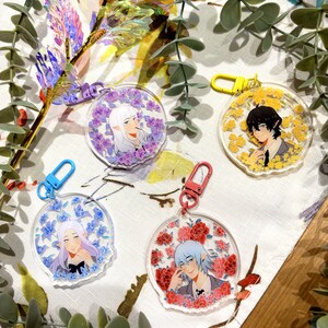 Ffxiv Eorzea Academy Shoujo Flowers 3d Charms - Etsy