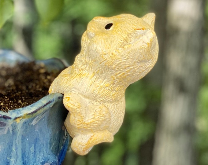 Cat Flower Pot Hugger Cat Lover Gift Cat Kitten Figurines - Etsy