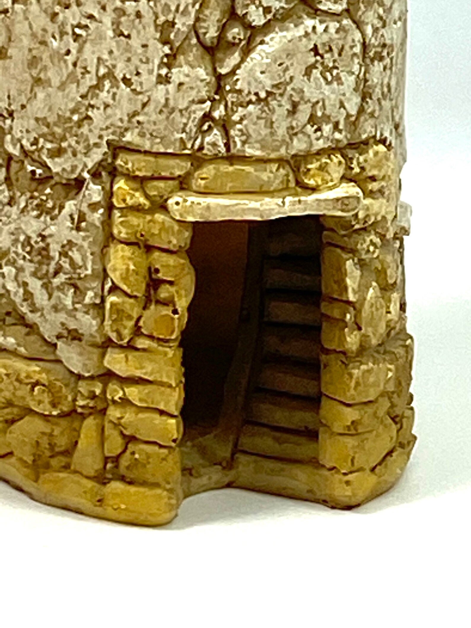 Miniature Faux Stone Tower Fairy Garden House 6 Tall | Etsy
