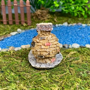 Micro Miniature House for Terrarium, Micro Troll House, Miniature ...