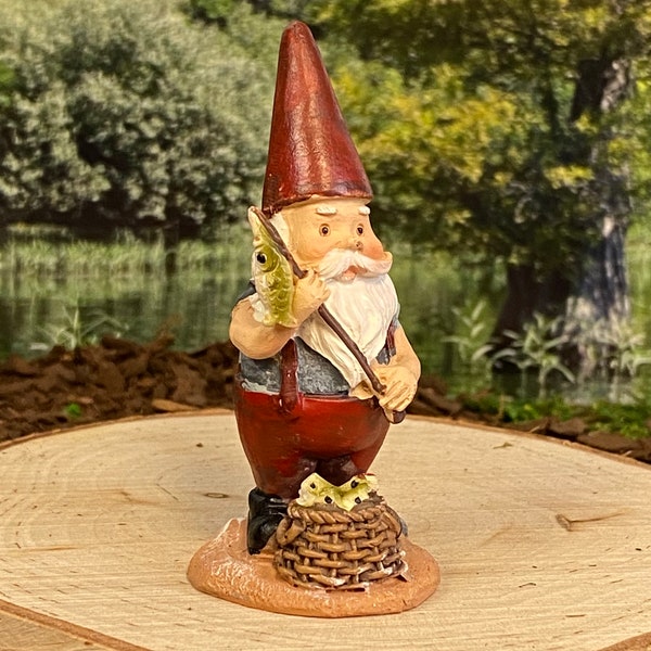 Fisherman Gnome - Etsy