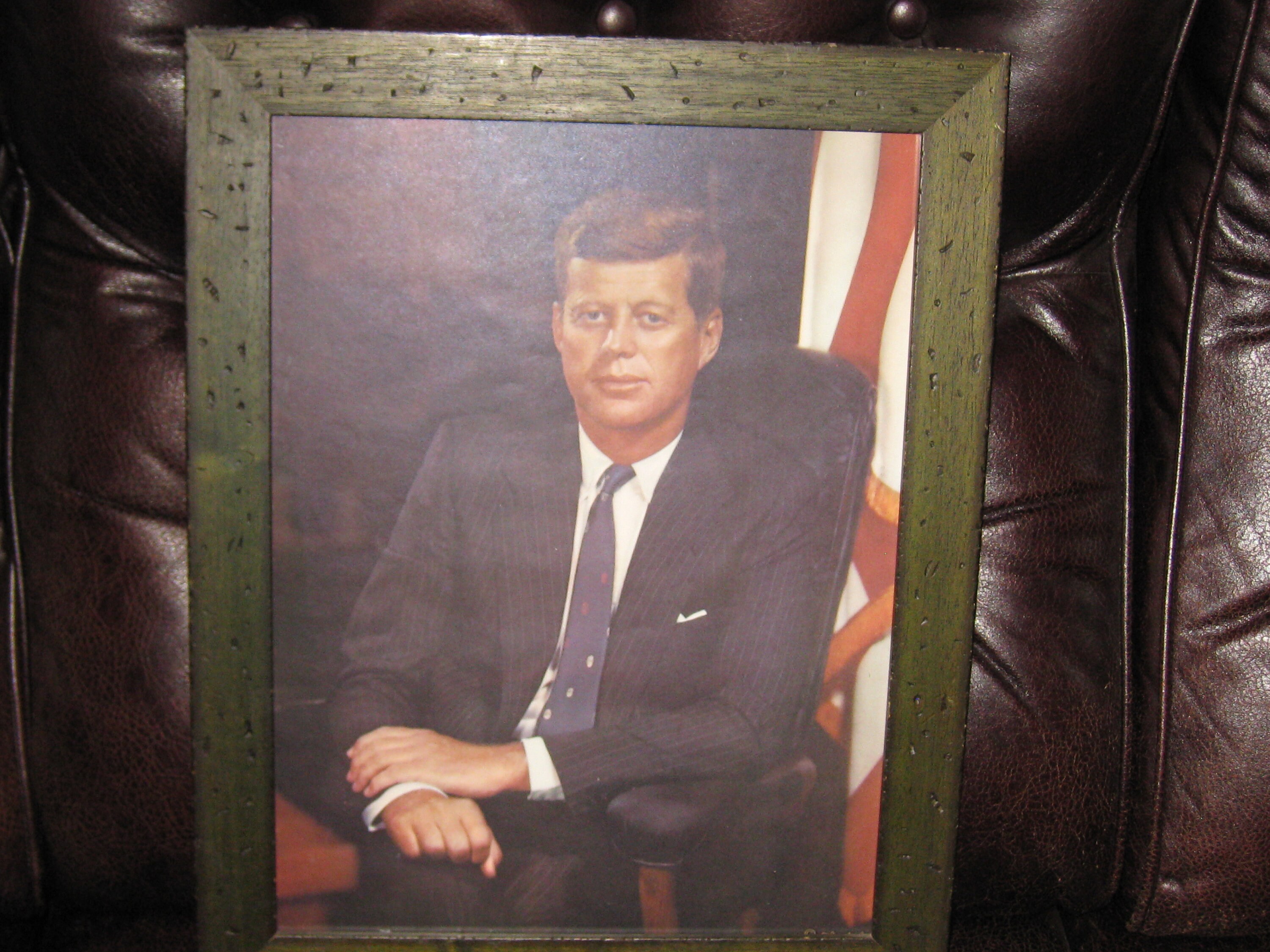 JOHN FITZGERALD KENNEDY 35th President Iconic Portrait Color - Etsy