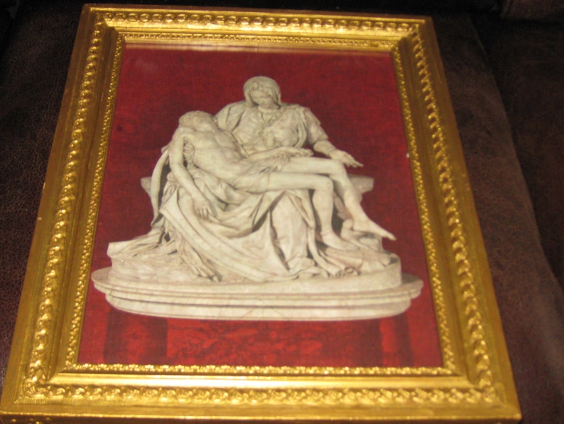 PIETA CANVAS PRINT From Italy Edizioni Beatrice D'este in - Etsy