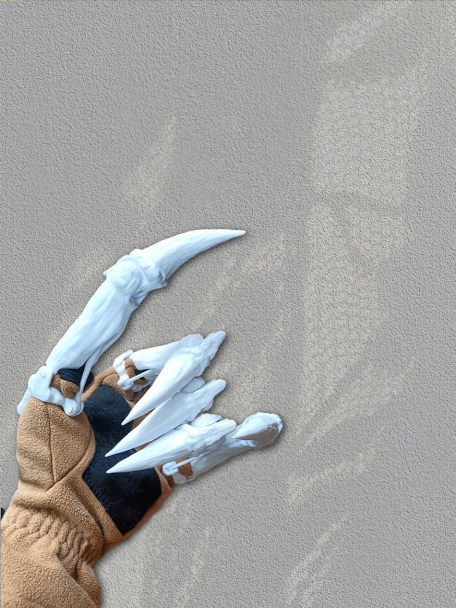 Black Claw Gloves, Mechanical Paws Prop Cosplay Halloween Party Joints ...