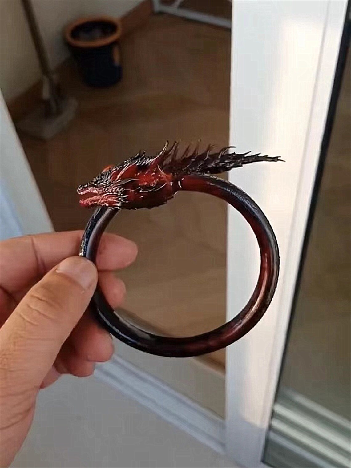 Realistic Snake Bracelets Mens Snake Bangles, Custom Dragon Bracelet ...