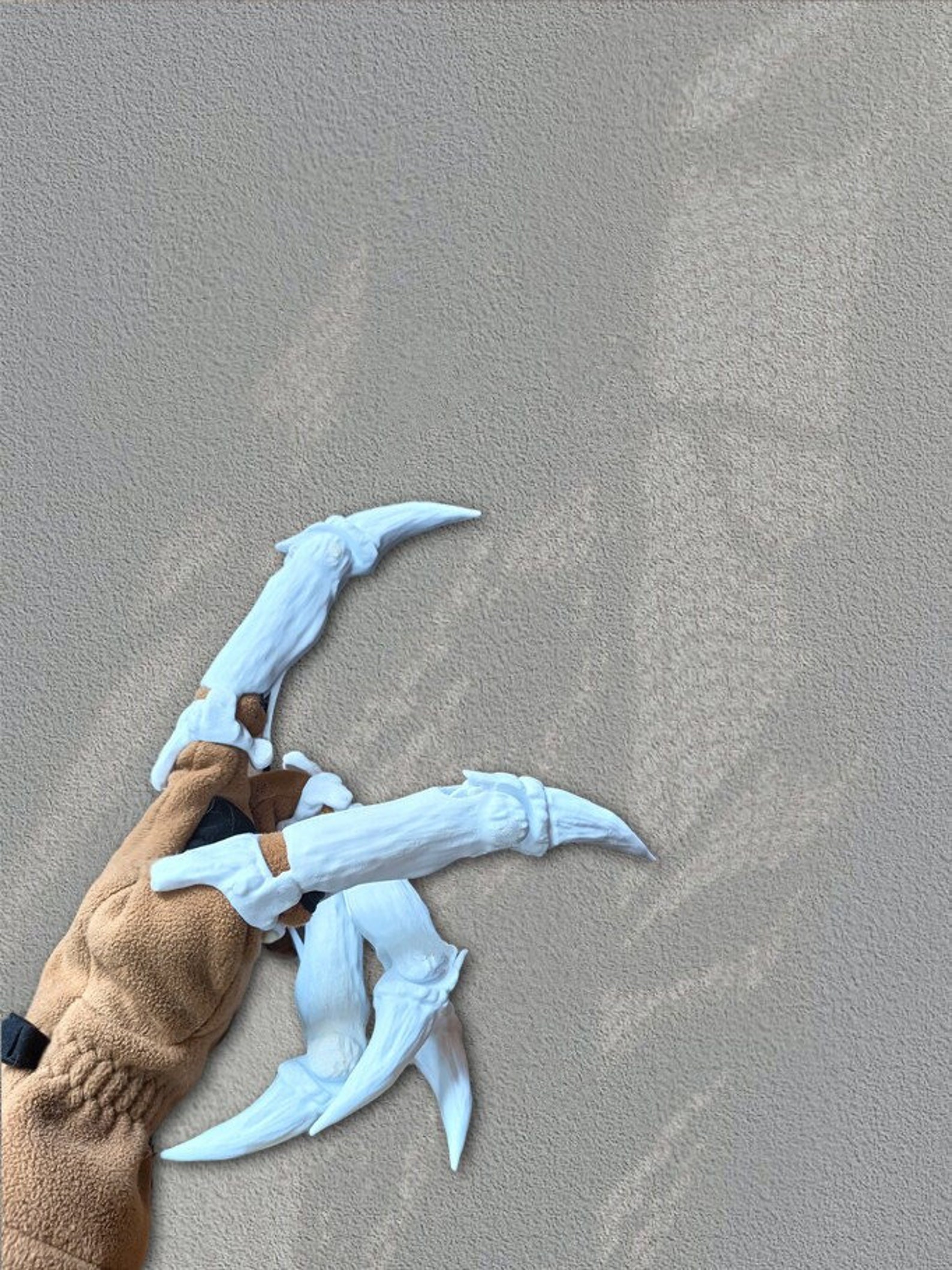 Silver Paw Gloves, Mechanical Claw Prop Cosplay Halloween Party Joints ...