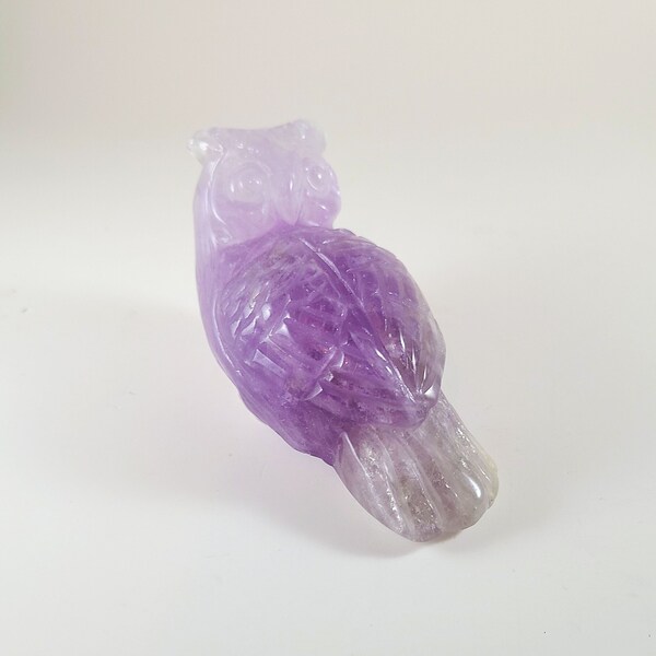 Amethyst Owl - Etsy
