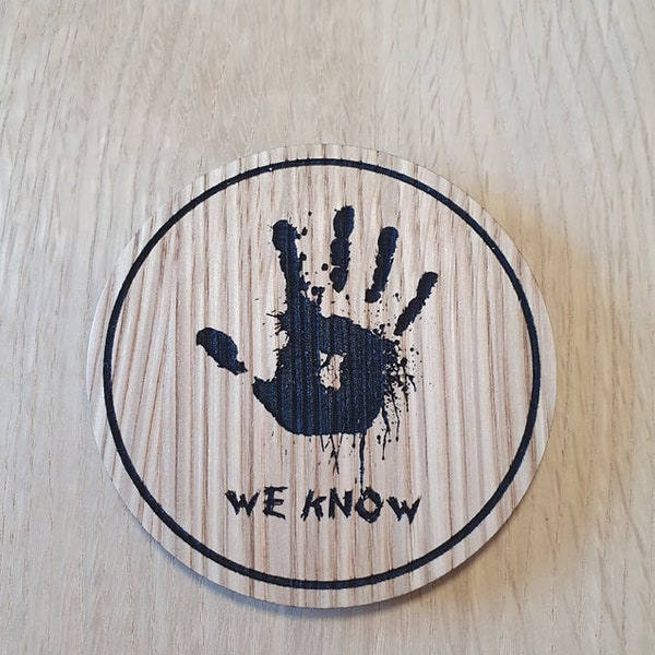 We Know Handprint - Etsy UK