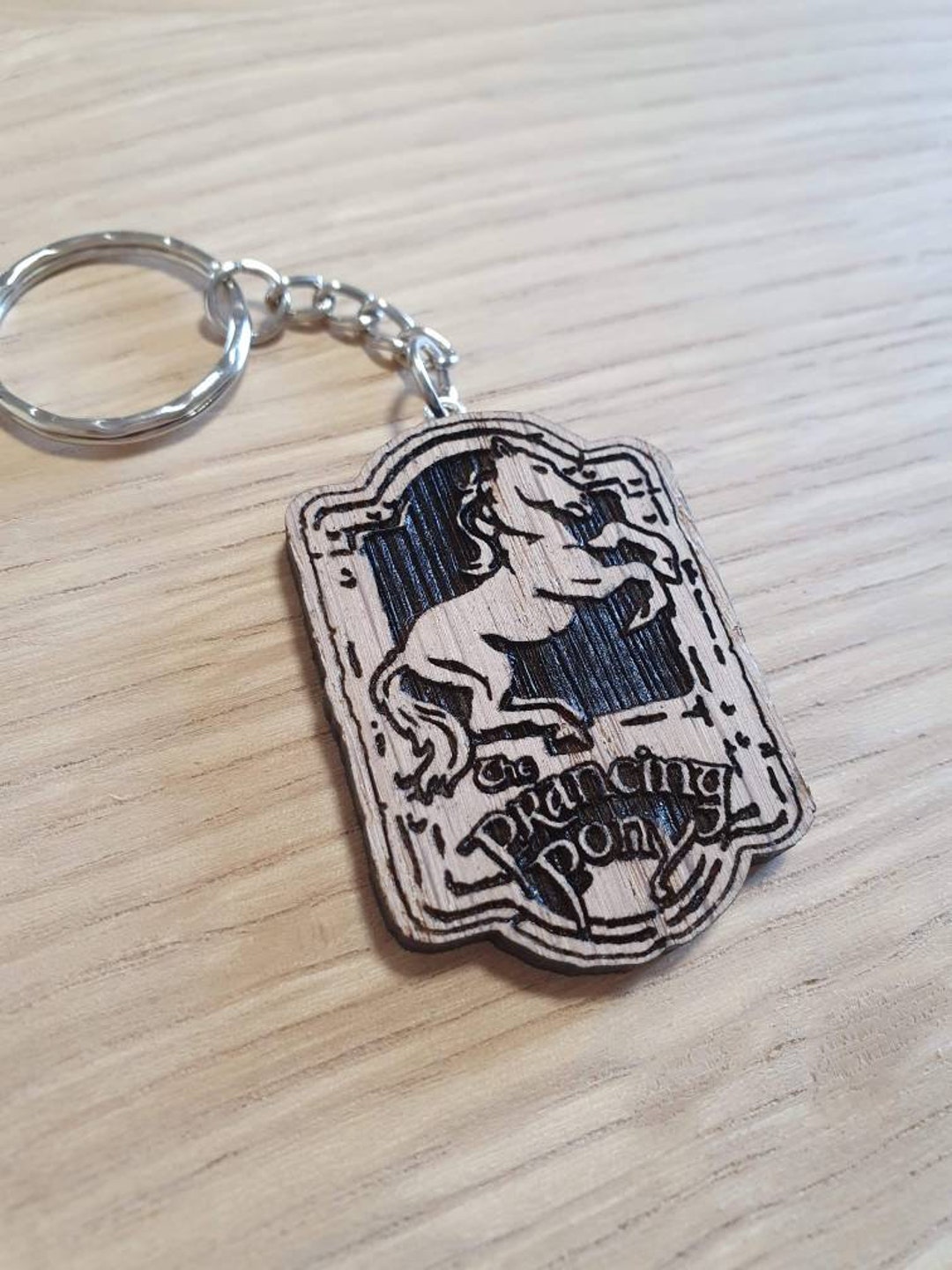 Lasercut Wooden Keyring Keychain. Lord of the Rings LOTR - Etsy