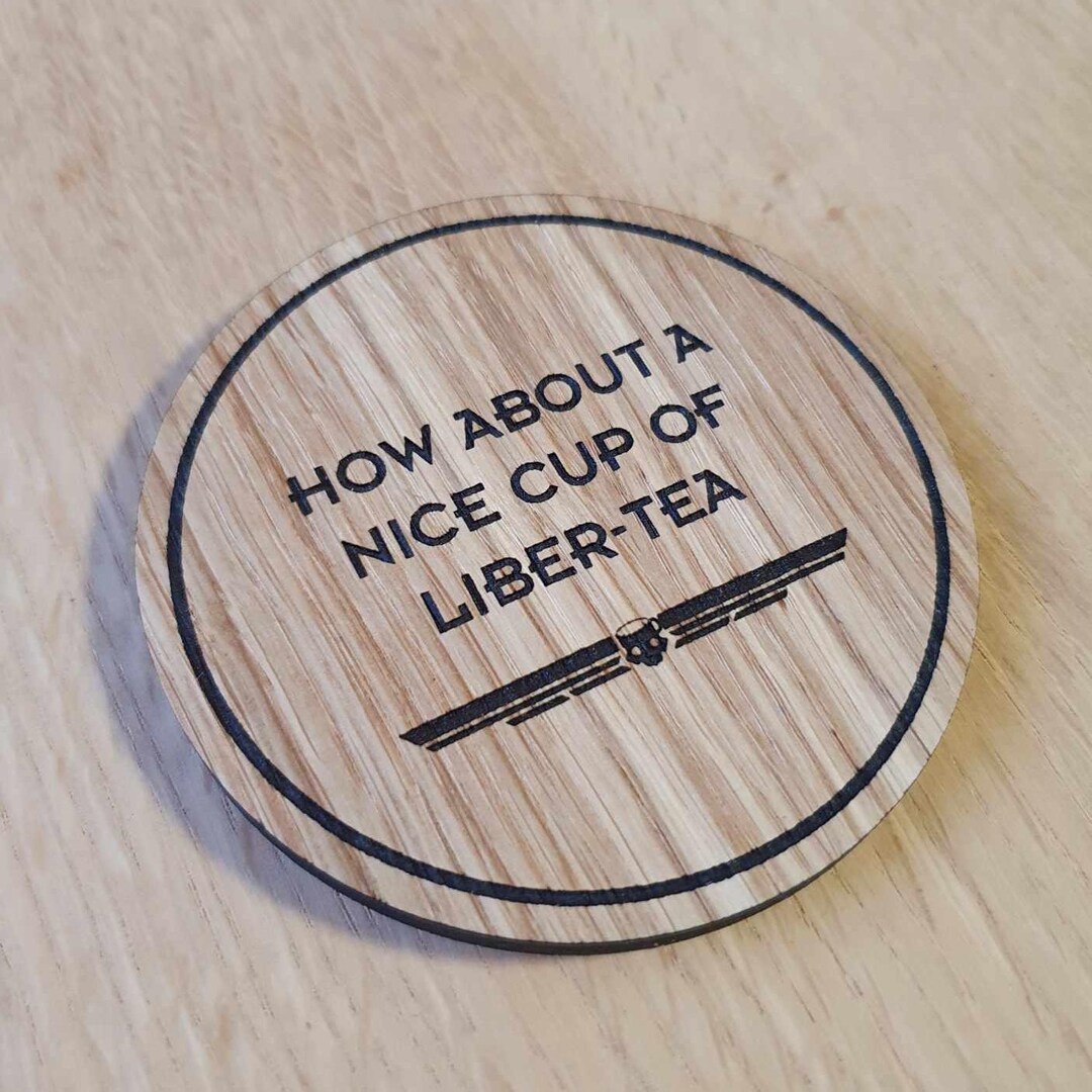 Laser Cut Oak Coaster: Hell Divers 2 Pun Gift - Etsy Singapore