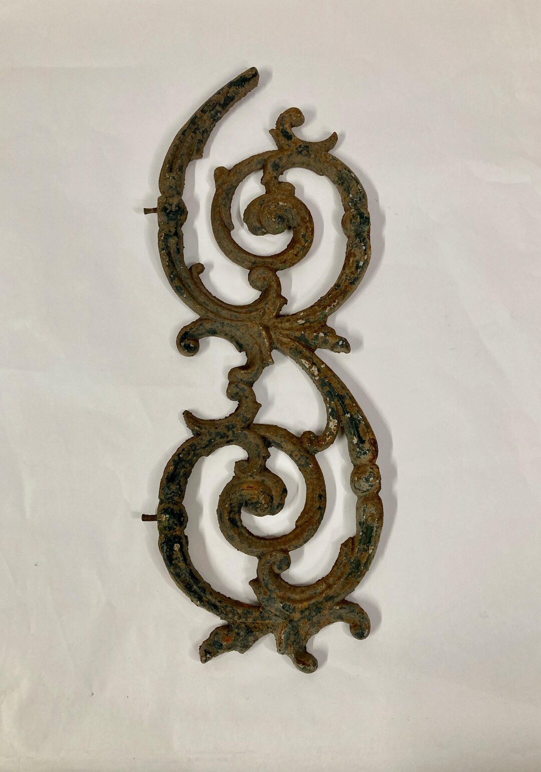 Vintage Piece Wrought Iron Wall Art / Rustic Decoration #102-G - Etsy