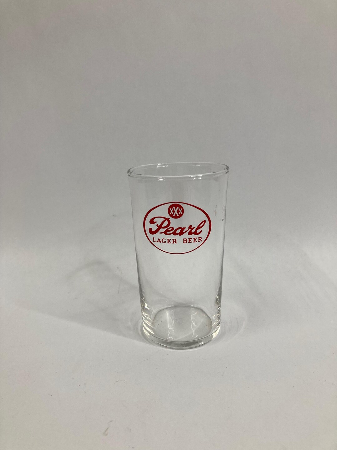 Vintage Pearl Lager Beer Sampler Glass - American Breweriana ...