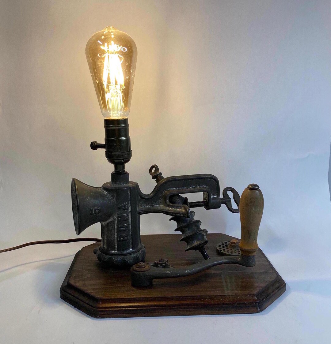 2023 Victor Romo Original Deconstructed Bona Meat Grinder Lamp With ...