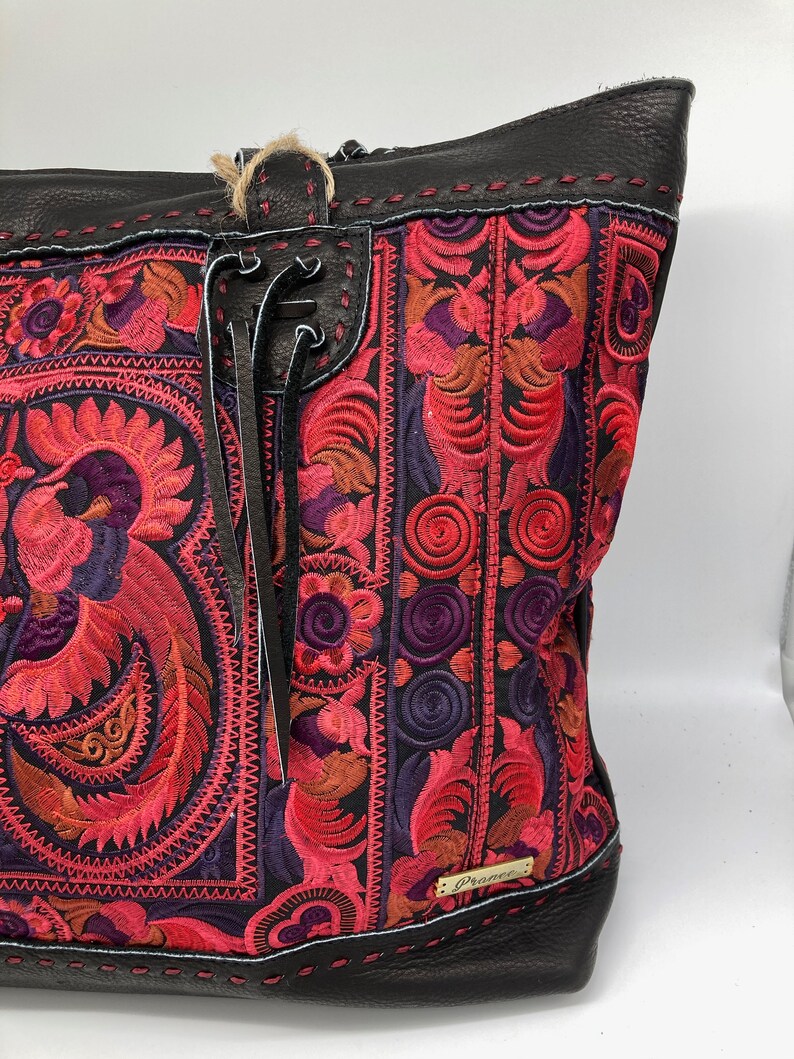Pranee Phoenix Collection Sierra Tote- Black #100-G - Etsy